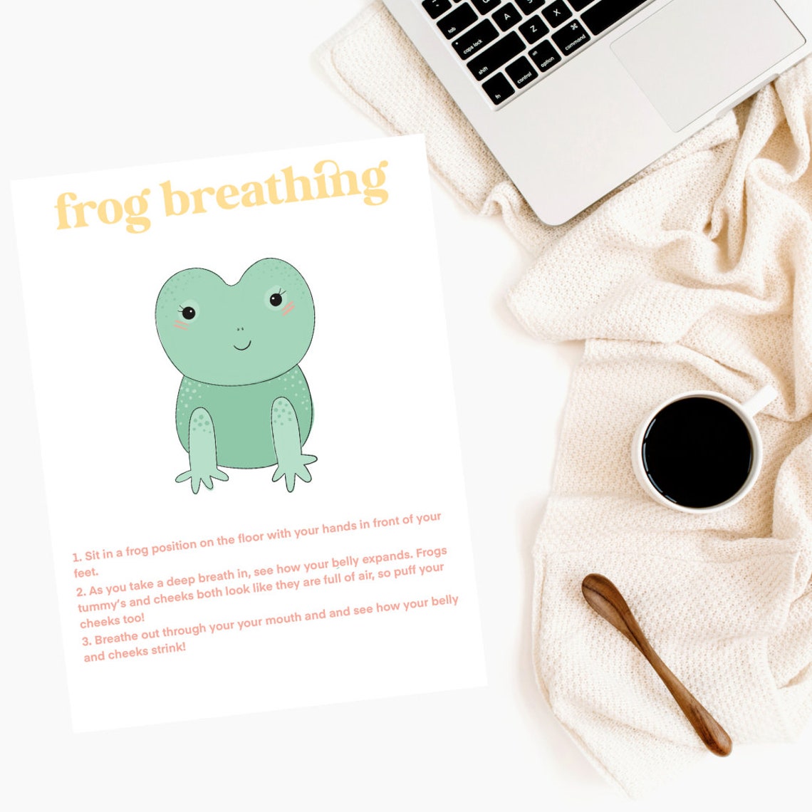 Frog Breathing, Breathing Techniques, Breathing Technique for Kids ...