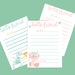 Printable Stationary, Kids Stationary Set, Hello Friend, to Do List ...