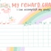 Kawaii Boba Kitty Pastel Kids Reward Chart Bubble Tea - Etsy