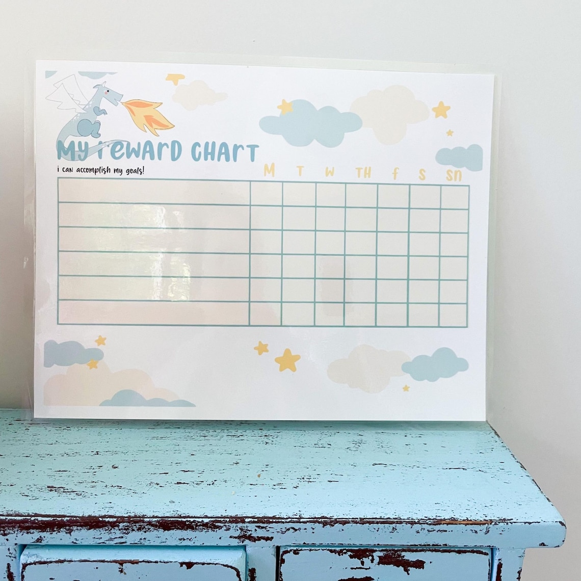 My Reward Chart for Kids Reward Chartdaily Weekly Routine - Etsy