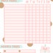 Reward Chart Printable Pack of 6, Pastel Kawaii Reward Chart for Kids ...