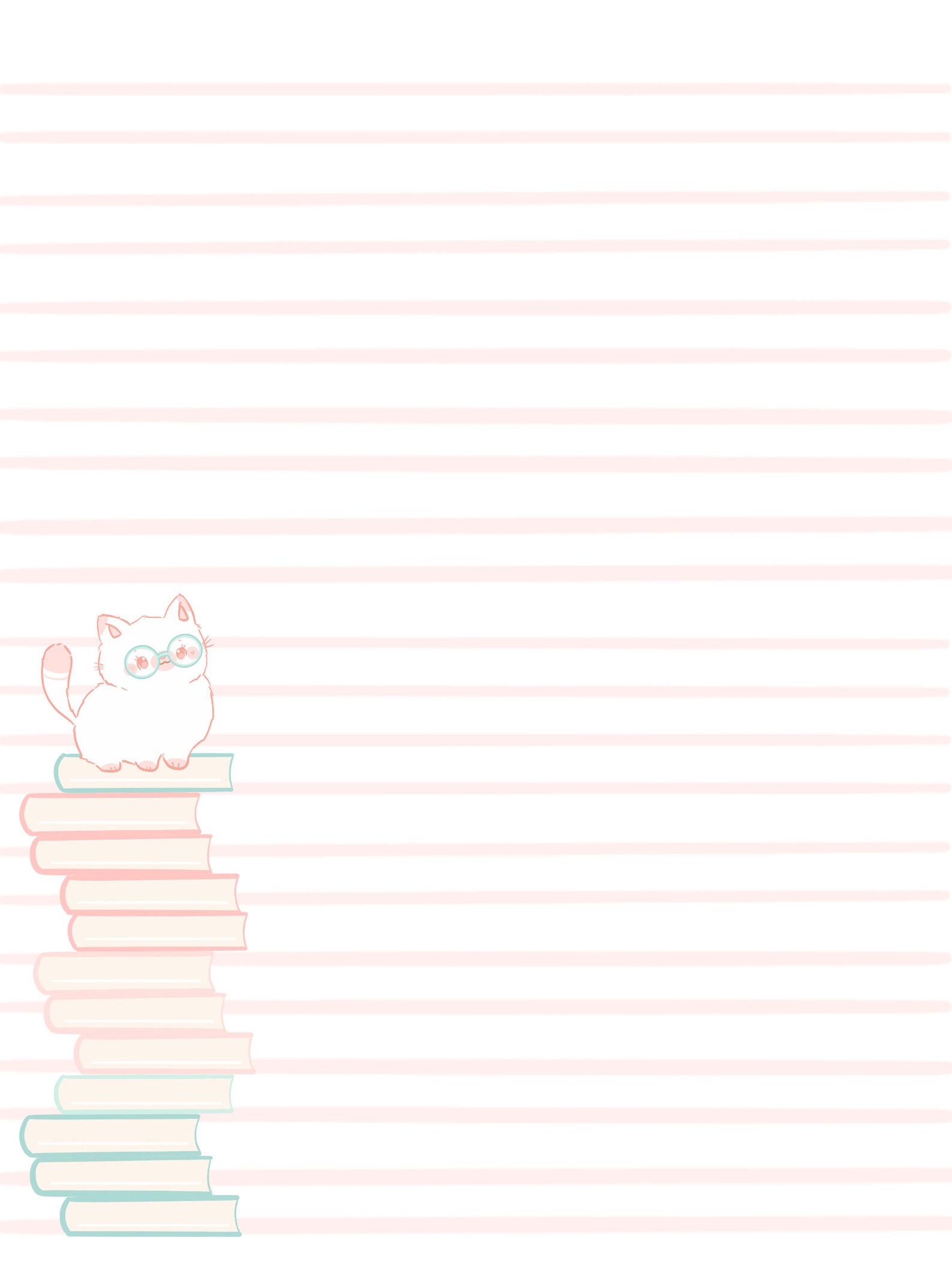 Printable Stationary, Kids Stationary Set, Notebook Pages, Notepad ...