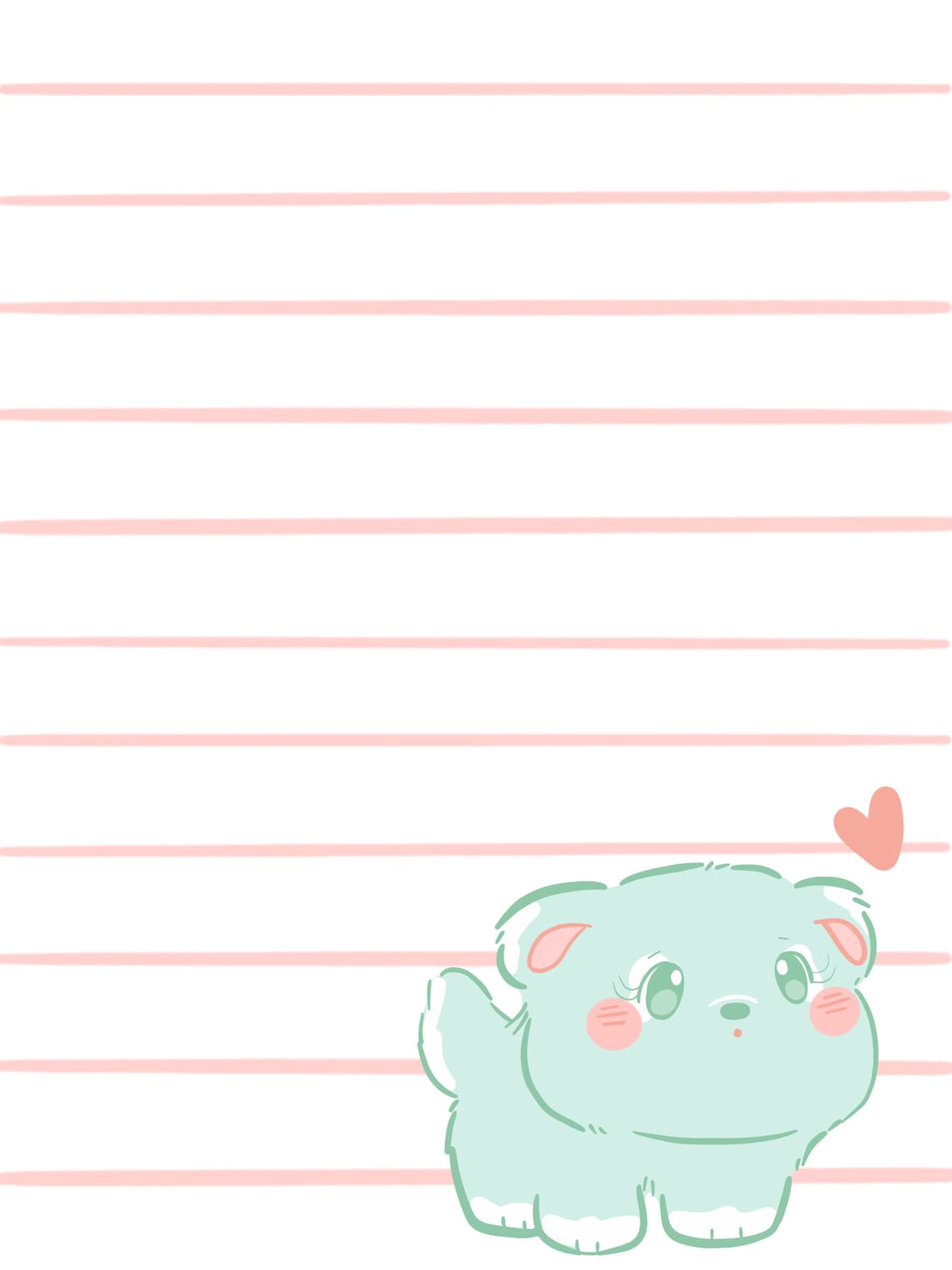Printable Stationary Kids Stationary Set Notebook Pages - Etsy