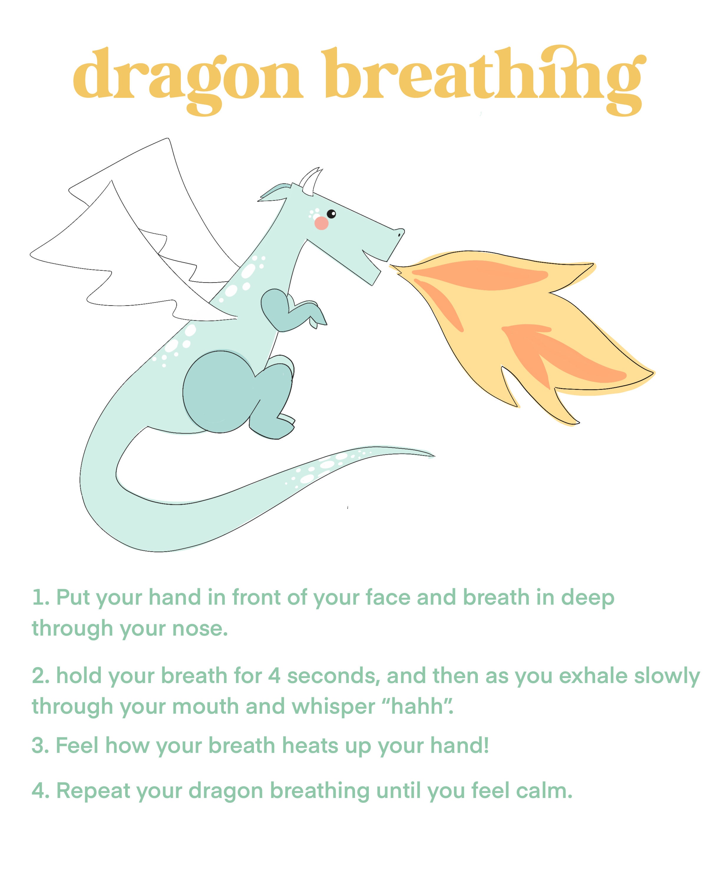 Dragon Breathing, Breathing Techniques, Breathing Technique for Kids ...