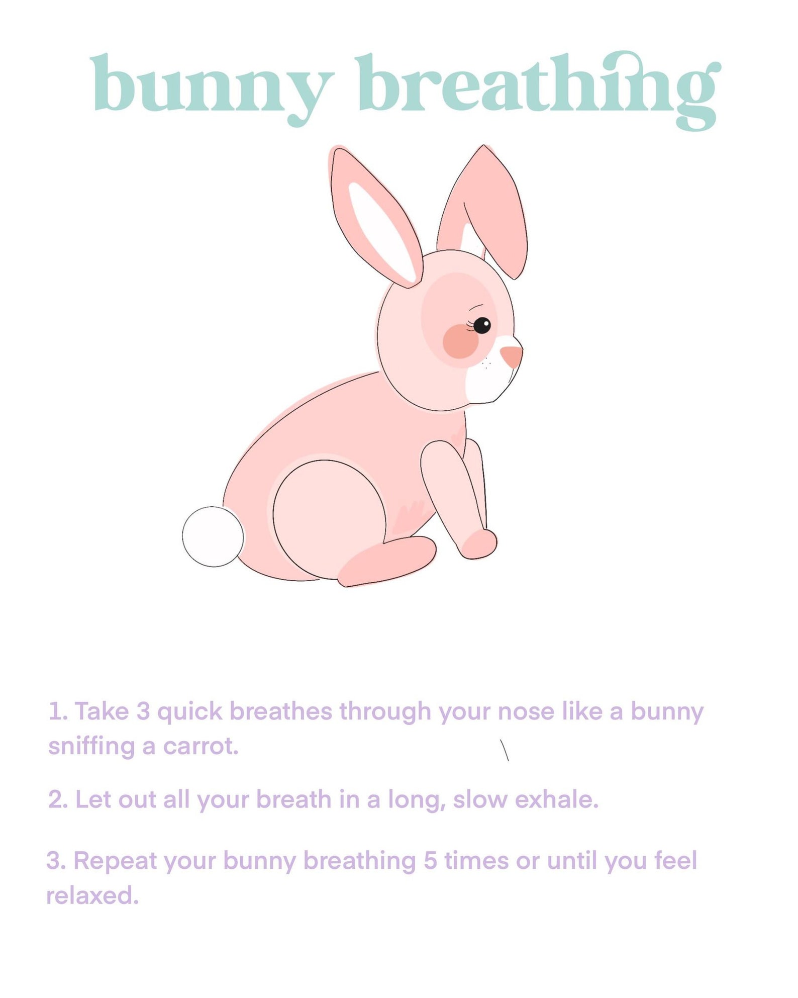 Bunny Breathing, Breathing Techniques, Breathing Technique for Kids ...