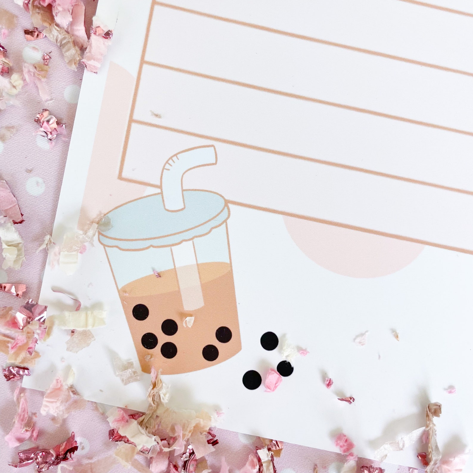 Kawaii Boba Kitty Pastel Kids Reward Chart Bubble Tea - Etsy