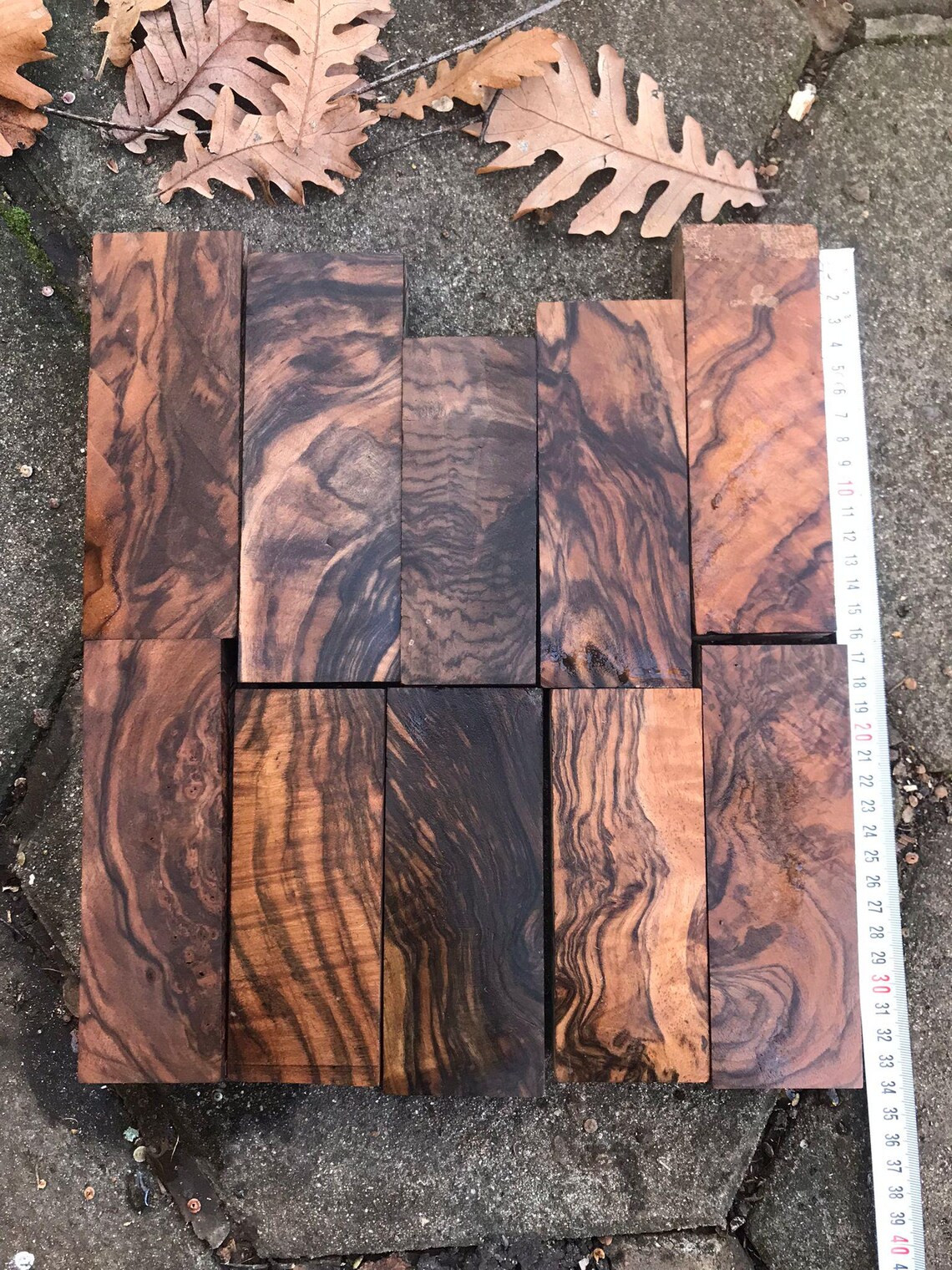 Turkish Walnut Wood Blanks – Knife & Woodworking Use - Etsy