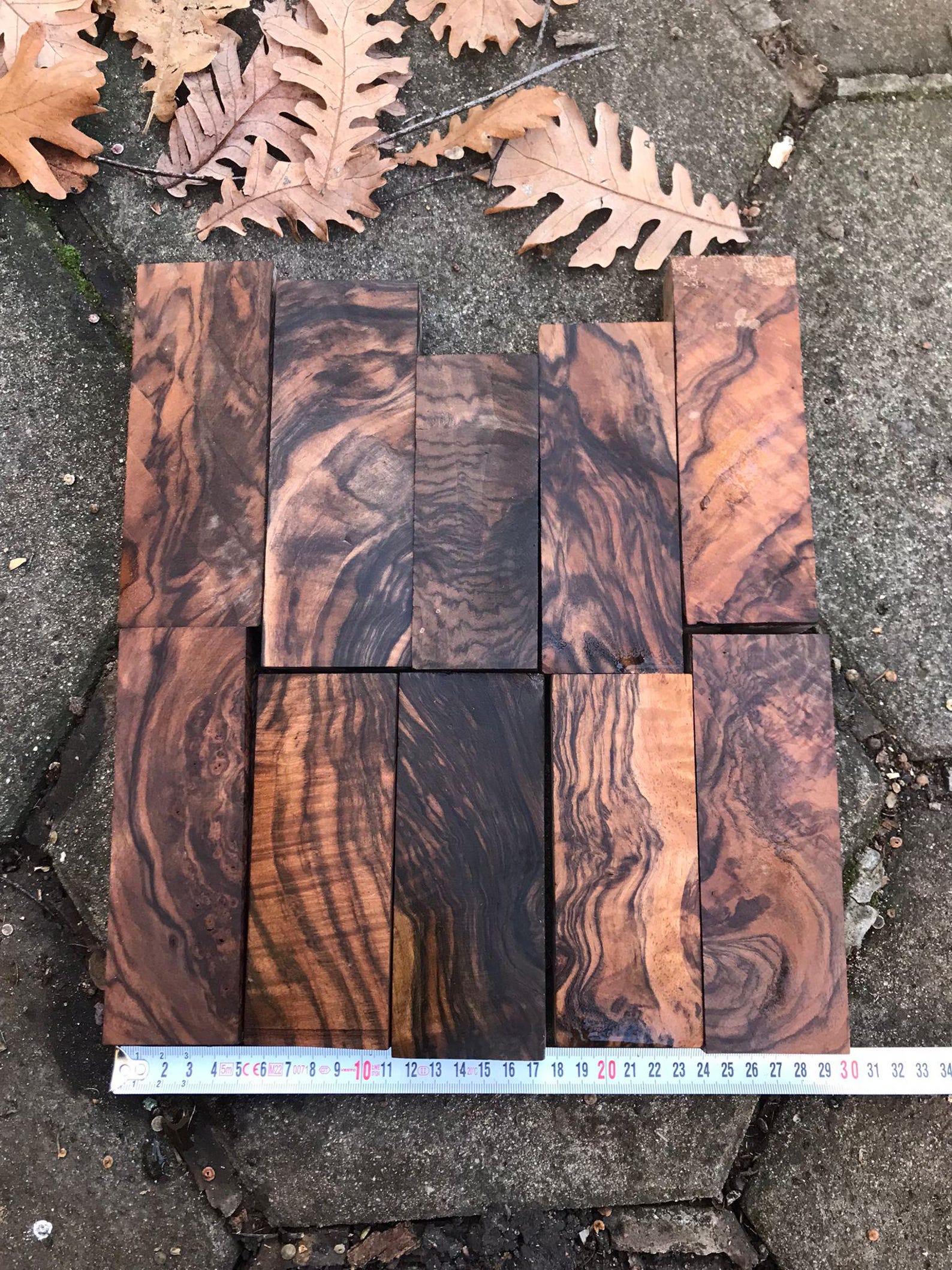 Turkish Walnut Wood Blanks – Knife & Woodworking Use - Etsy
