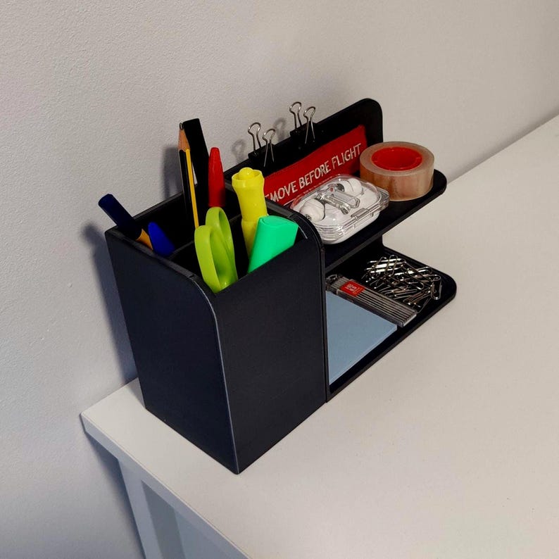 Desk Organizer STL File | Modular Desktop Organizer for 3D Printing ...