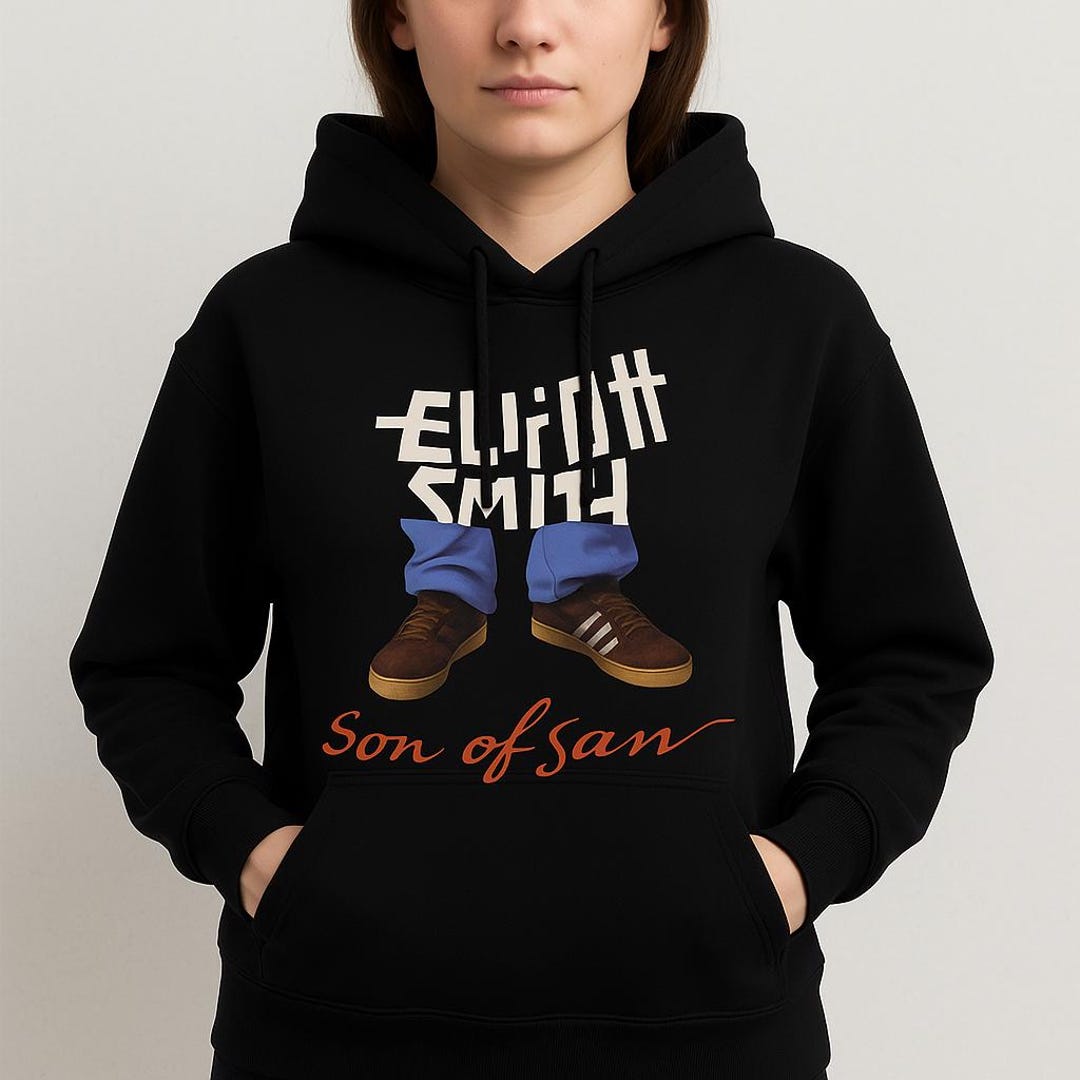 Elliott Smith Son of Sam Hoodie | Indie Rock Sweatshirt | 90s ...