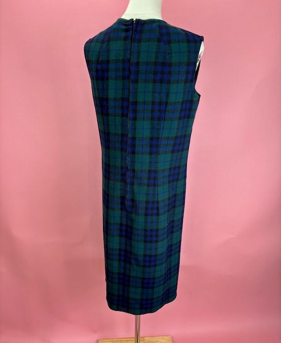 1960’s Pendleton Plaid Jumper Shift Dress - Gem