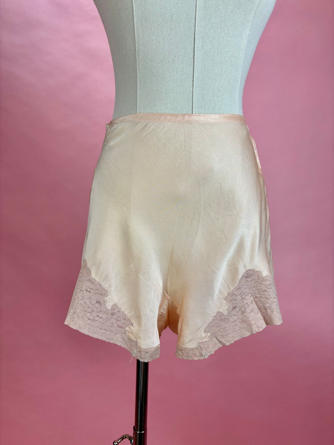 1930s Silk Satin Tap Pants Undergarment - Etsy