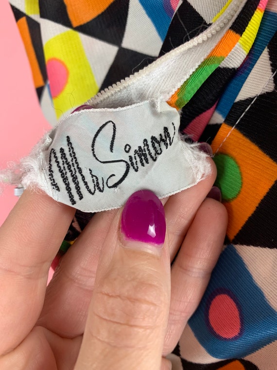 1960’s Mod Patterned Summer Dress - Gem