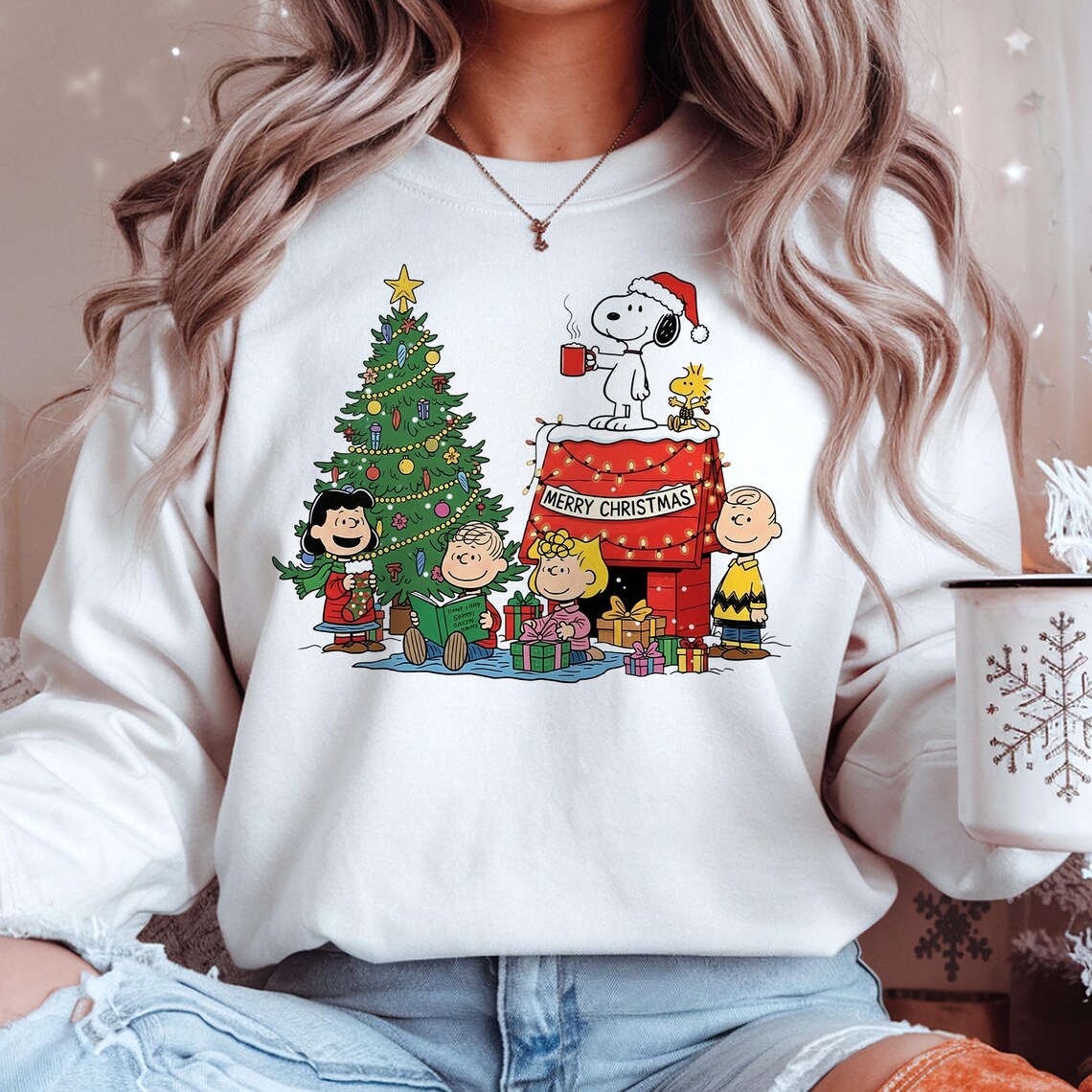 Christmas Snoopy and Friends PNG, Woodstuck, Peanuts Cartoon Dog ...