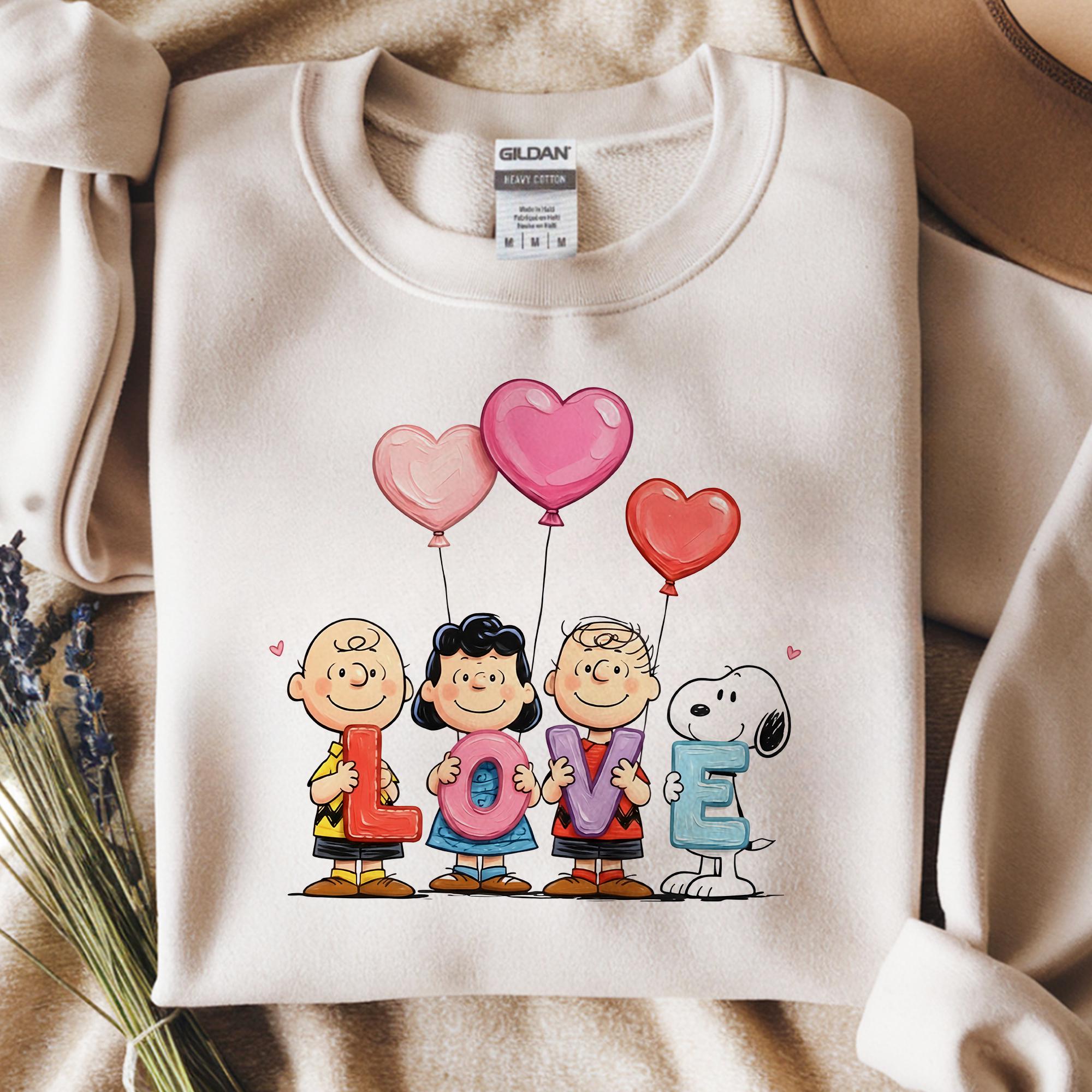 Valentine Snoopy PNG, Peanuts Love Letters Digital File - Etsy