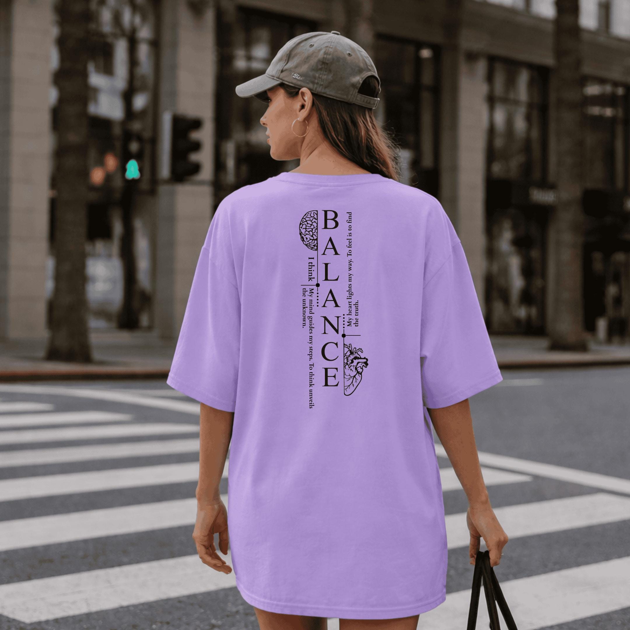 Balance Graphic T Shirt, Comfort Colors® Tee, Mental Health Shirt ...