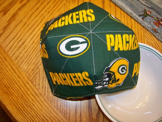 Microwave Sports Bowl Cozy Packers Bowl Cozy Fathers Day - Etsy