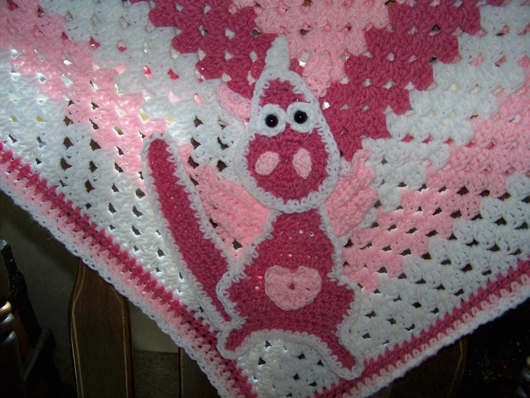 Baby Dinosaur Afghan Baby Girl's Afghan Baby Boy's - Etsy