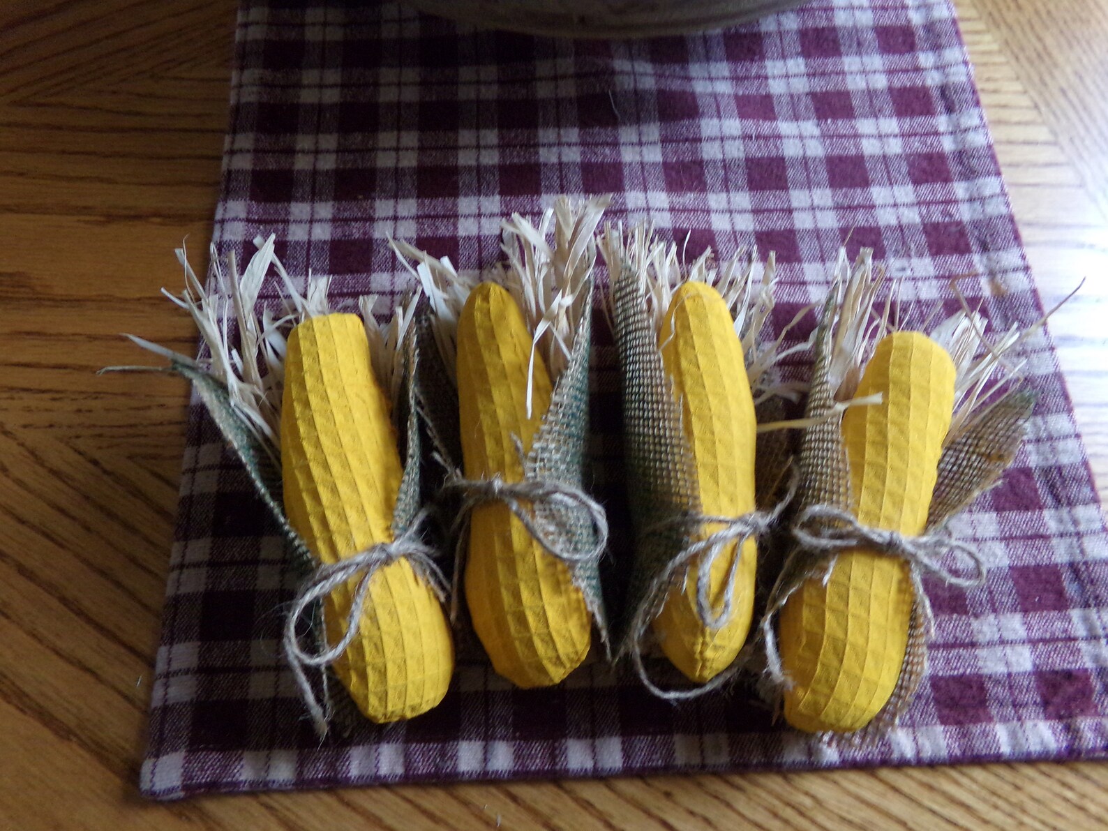 Tiered Tray Corn on the Cob Corn on the Cob Farmhouse Decor - Etsy