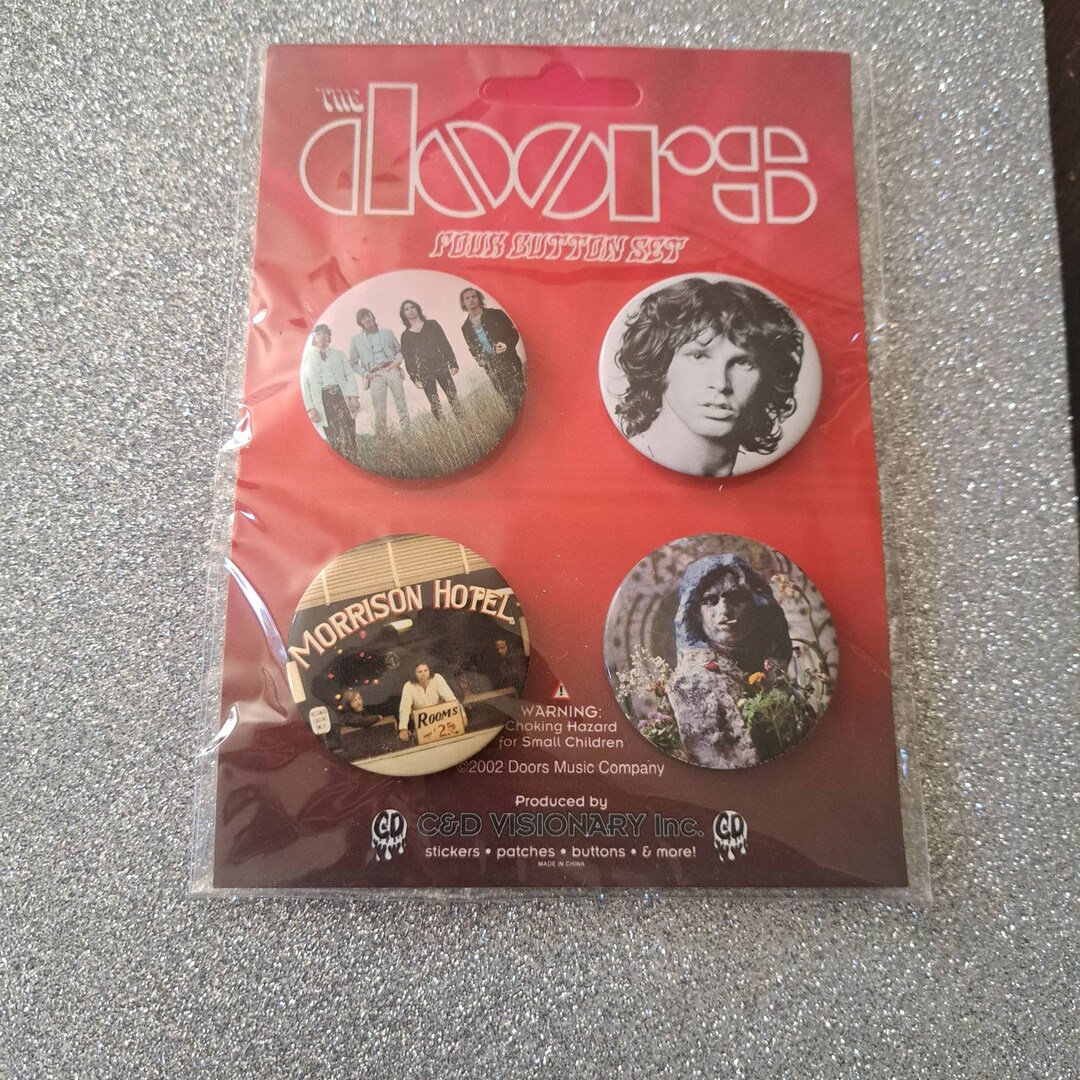 Vintage Doors, Beatles Pin Set 1.5 Buttons Deadstock - Etsy