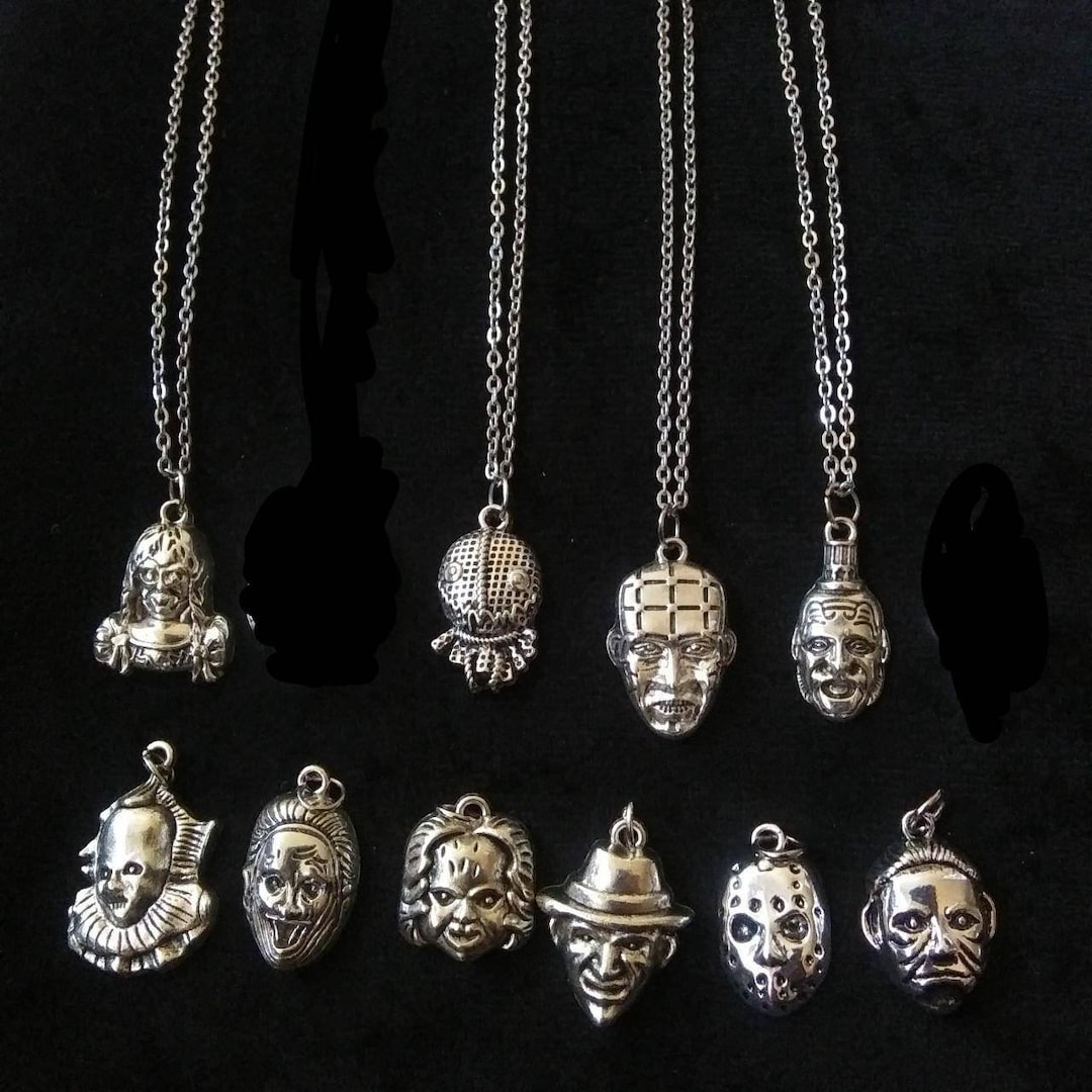 Horror Killers Necklace Stainless Steel Chain - Etsy