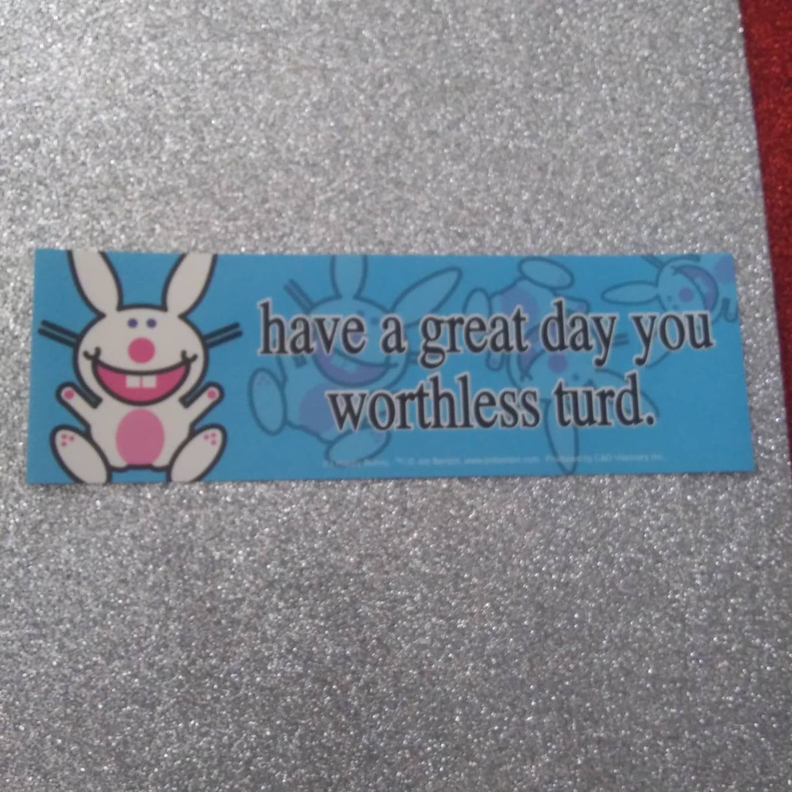 It's Happy Bunny Y2K Bumper Stickers Vintage - Etsy