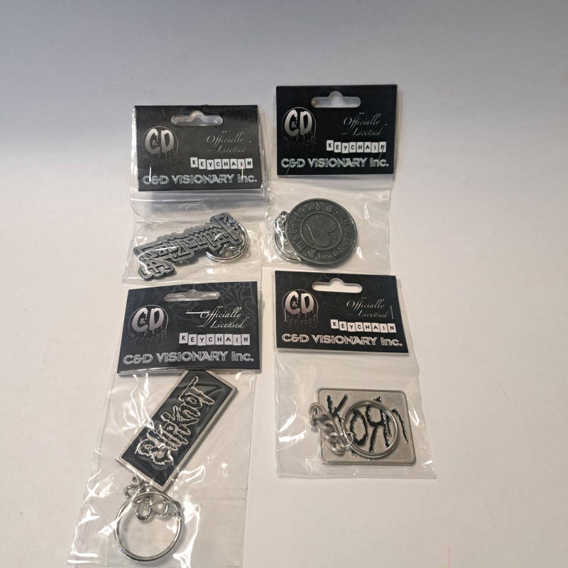 Metal Band Custom Keychain - Etsy