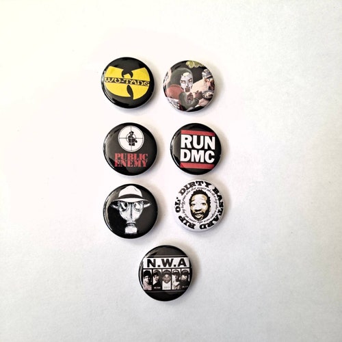 Hip Hop / Rap E Pins Buttons 1.25 Inch / 32mm | Etsy