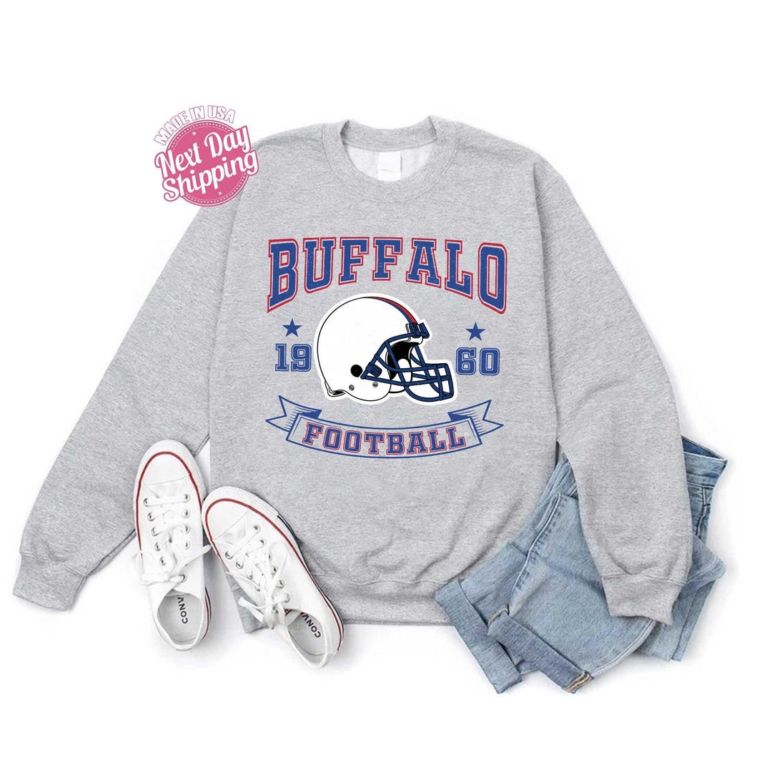 Vintage Buffalo Football Sweatshirt, Bill Shirt, Bill Football Shirt - Etsy