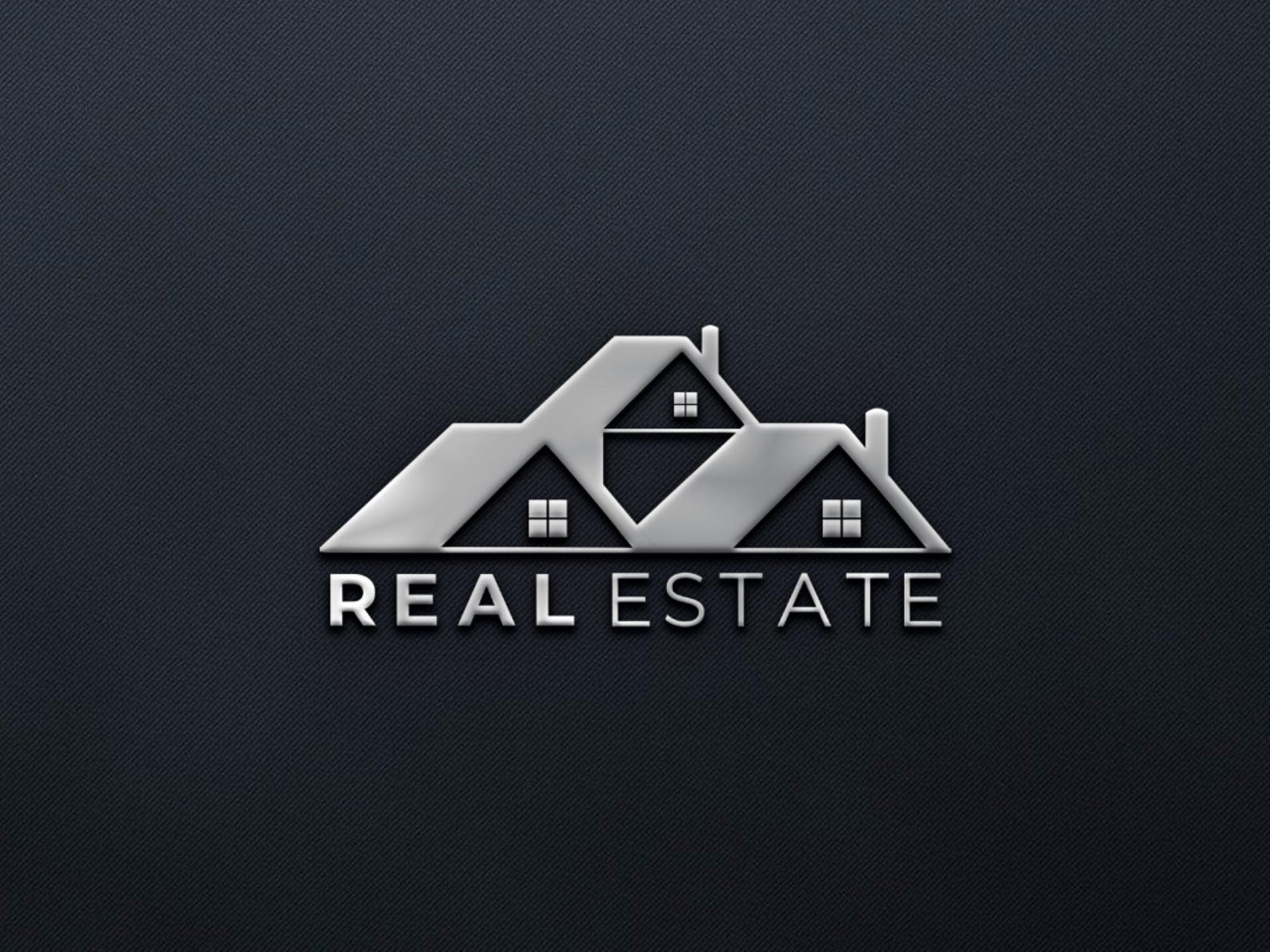Real Estate Logo Design, Minimal Realtor Logo, Property Business ...
