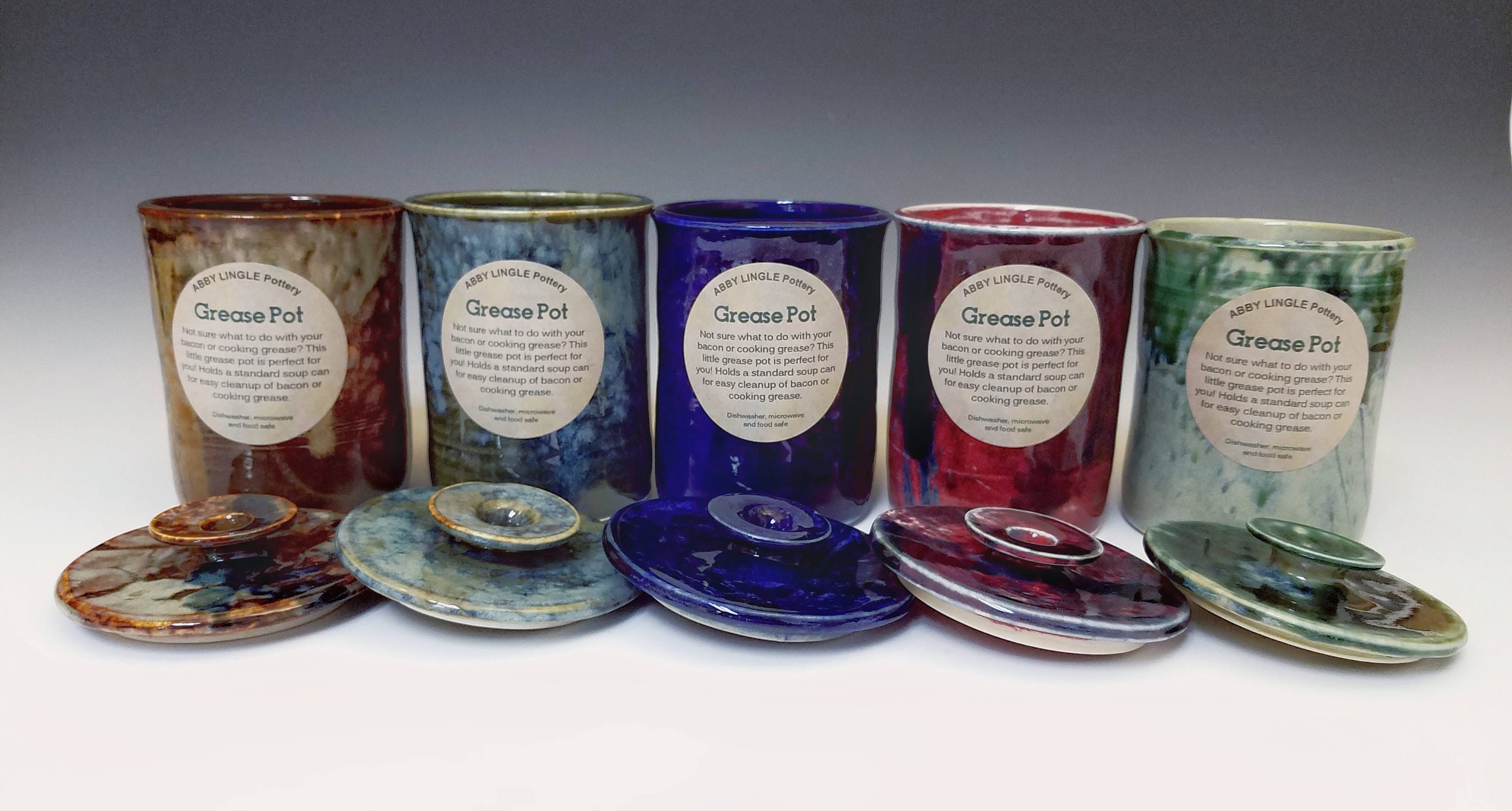 Grease Pot / Ceramic Grease Holder / Bacon Grease Holder / - Etsy UK