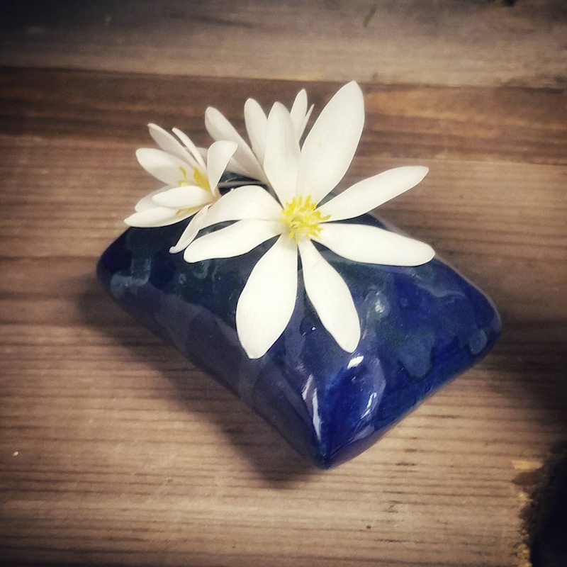 Ikebana Pottery Pillow - Etsy