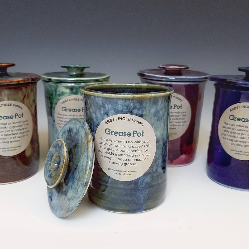 Grease Pot - Etsy