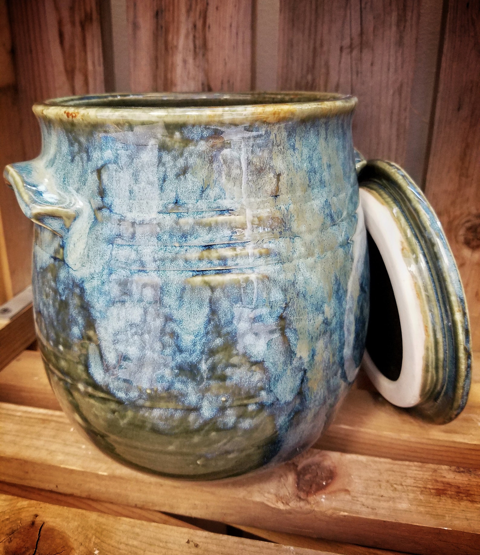 Pottery Compost pot / compost bin / composting / pottery jar | Etsy