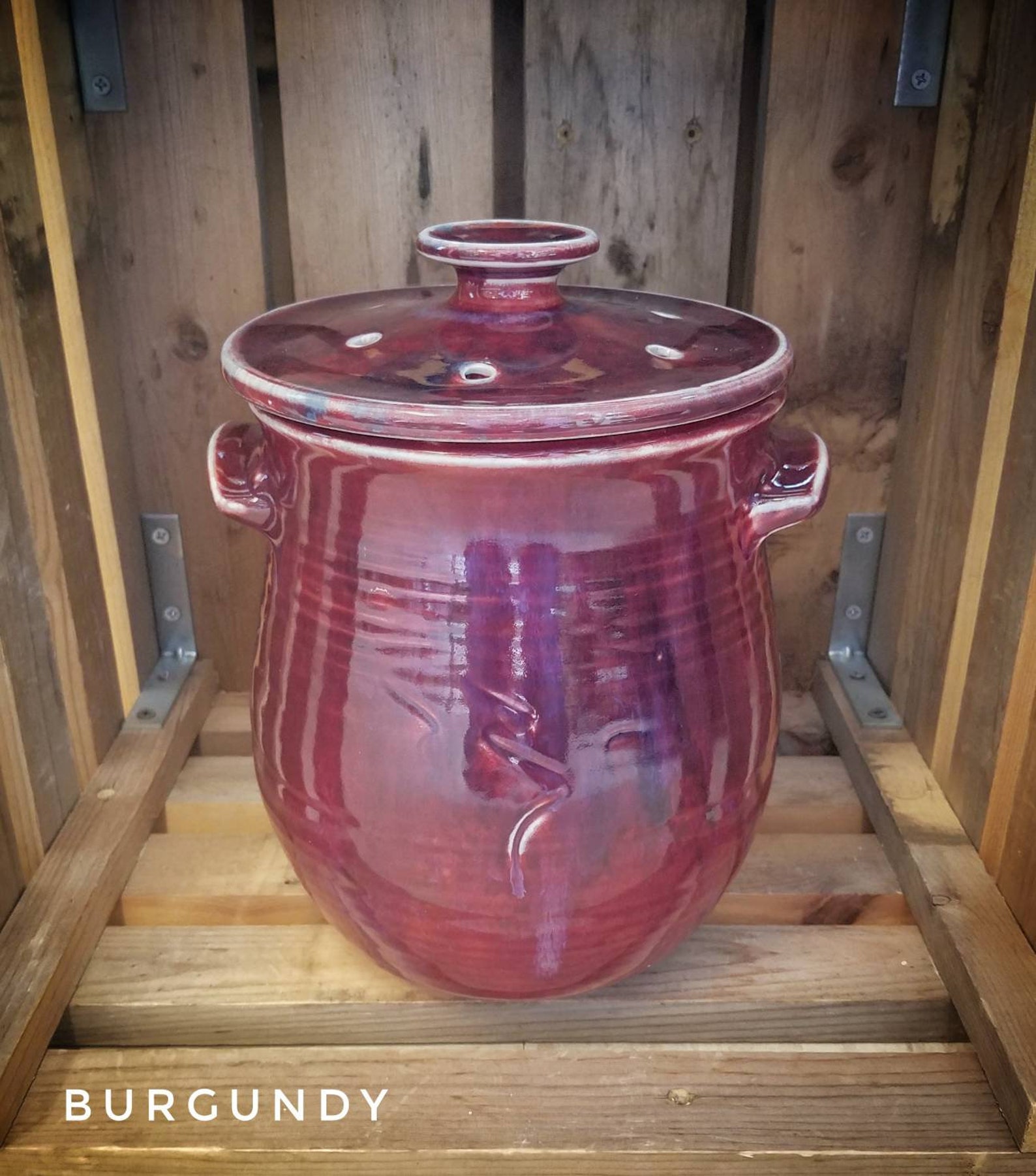 Pottery Compost Pot / Compost Bin / Composting / Pottery Jar /pottery ...