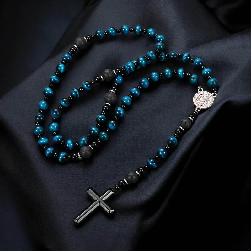Catholic Rosary Tiger Eye - Etsy