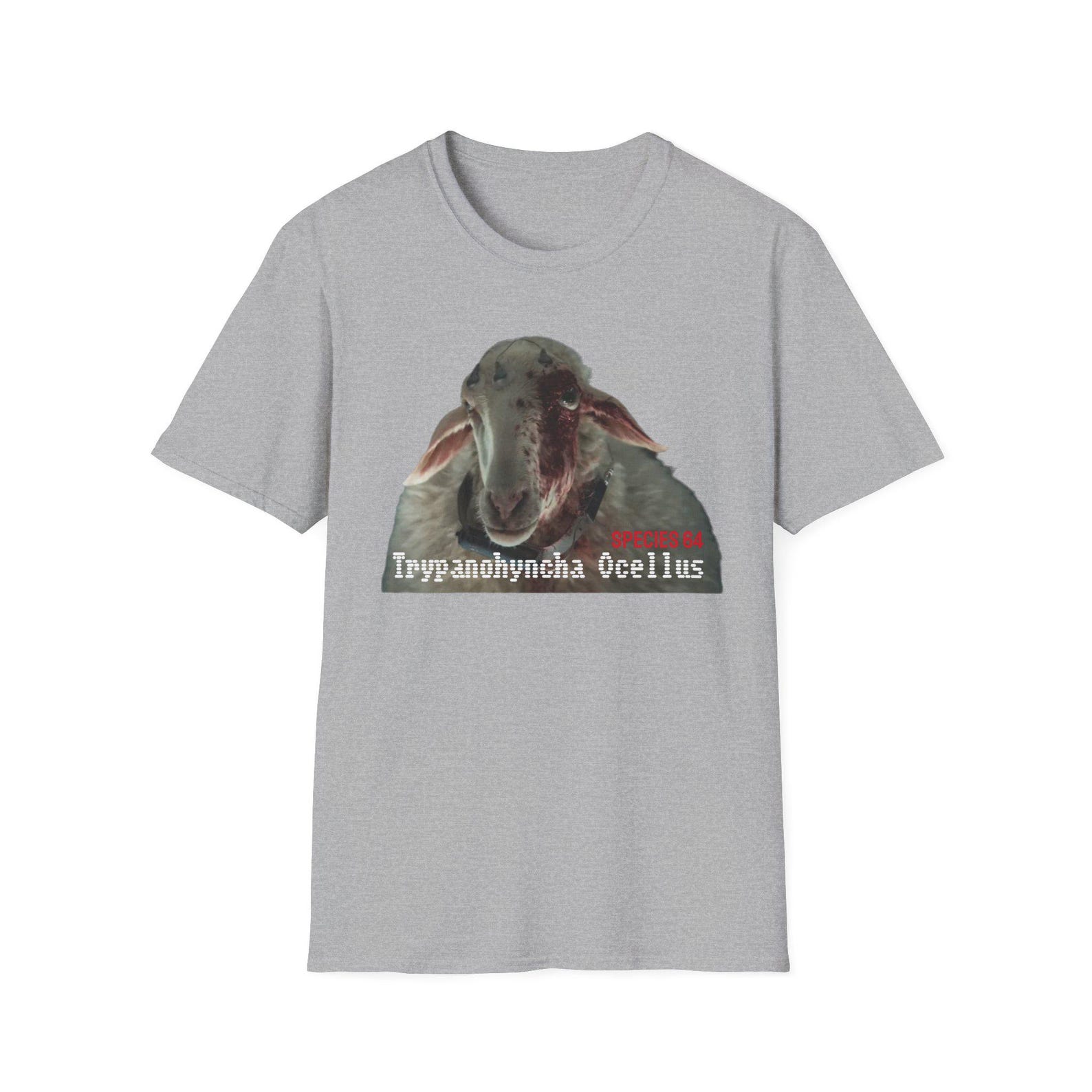 Alien Earth, Sheep, Eyeball, Graphic Tee: Quirky Unisex Softstyle ...