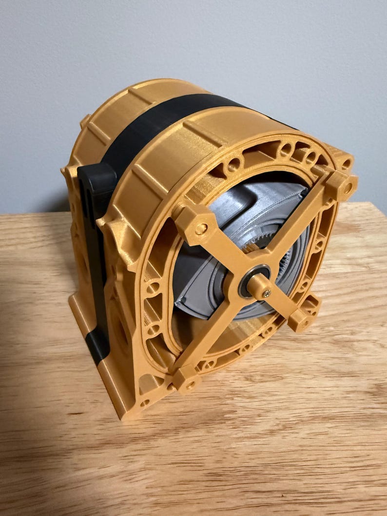 3D Printed 13B Mazda RX-7 Rotary Engine Model: Desk Decor and ...