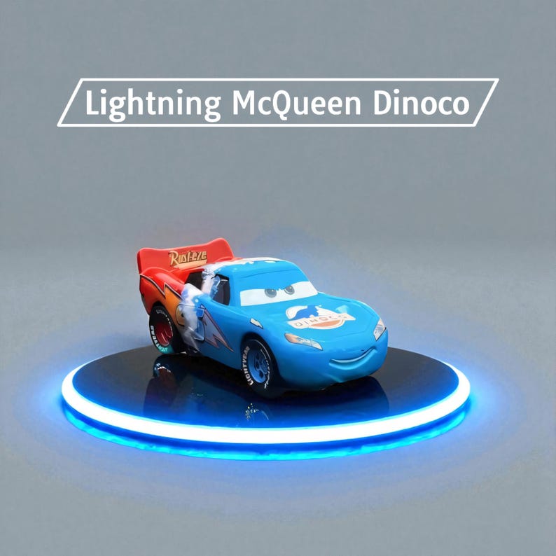 Drift Car Dashboard Lightning Mcqueen Red&blue Mini Car – Funny Yellow ...