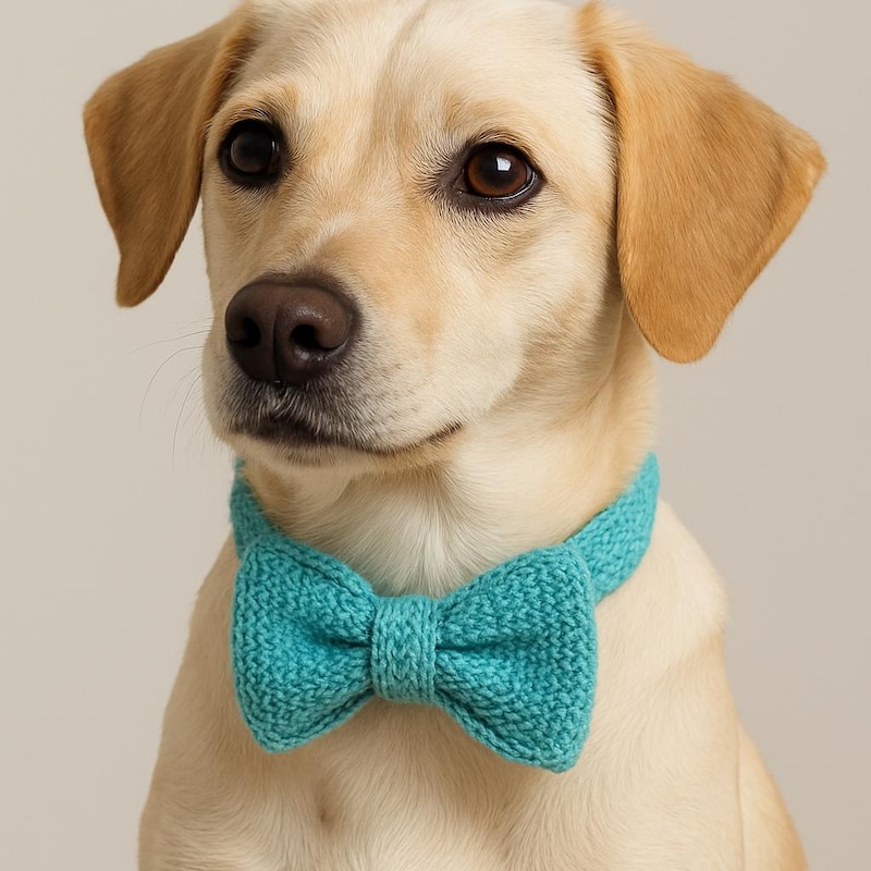 Knit Dog Collar - Etsy
