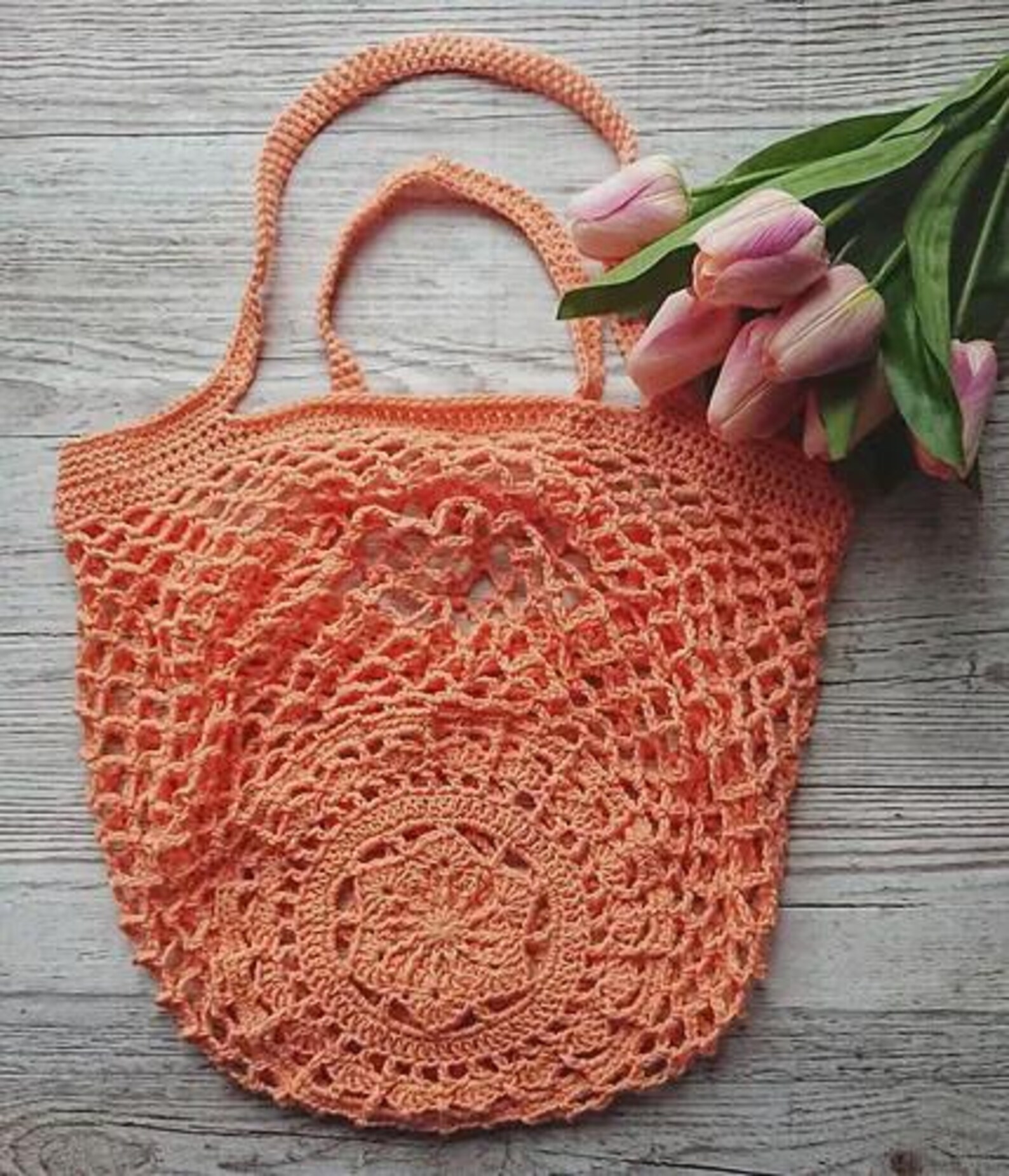 Crochet Market Bag-digital - Etsy