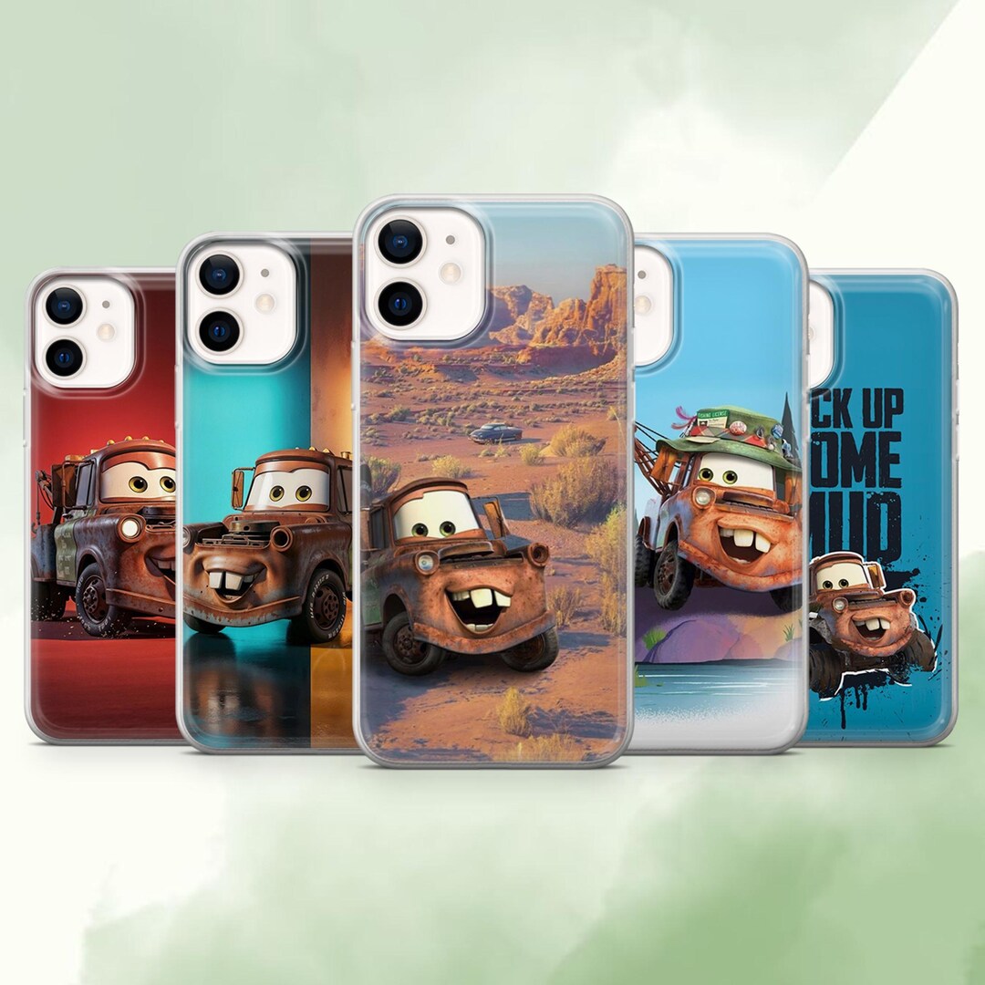 Cars Disney Phone Case Fun Mater Cartoon Cover for iPhone 17 Air, 17 ...
