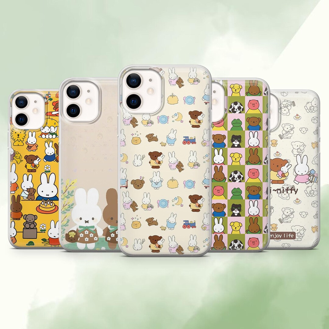 Miffy and Friends Phone Case Kawaii Bunny Cover for iPhone 17, 17pro ...