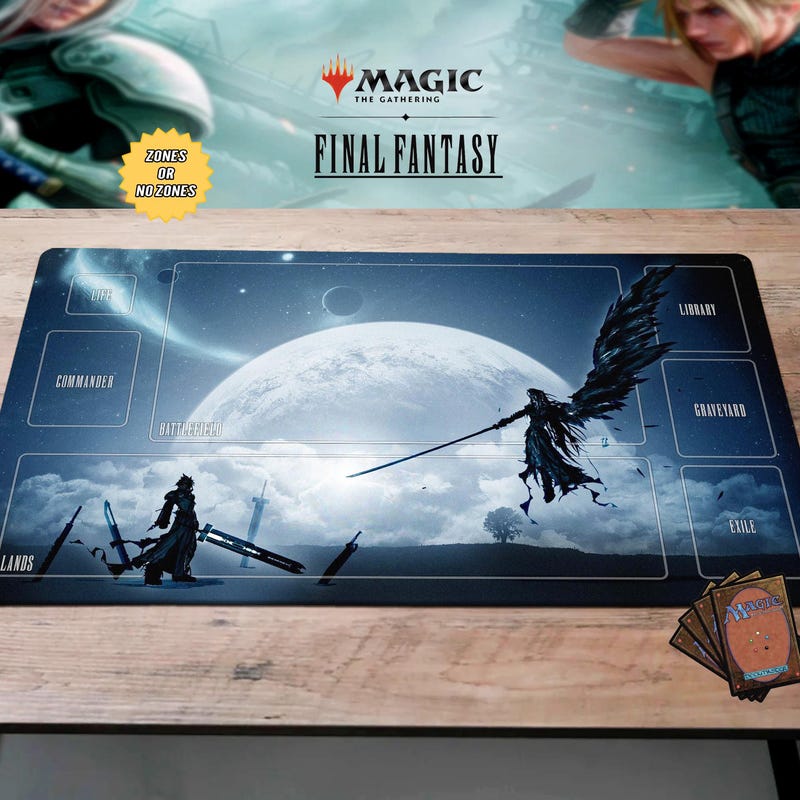 Playmat Final Fantasy 7 - Etsy