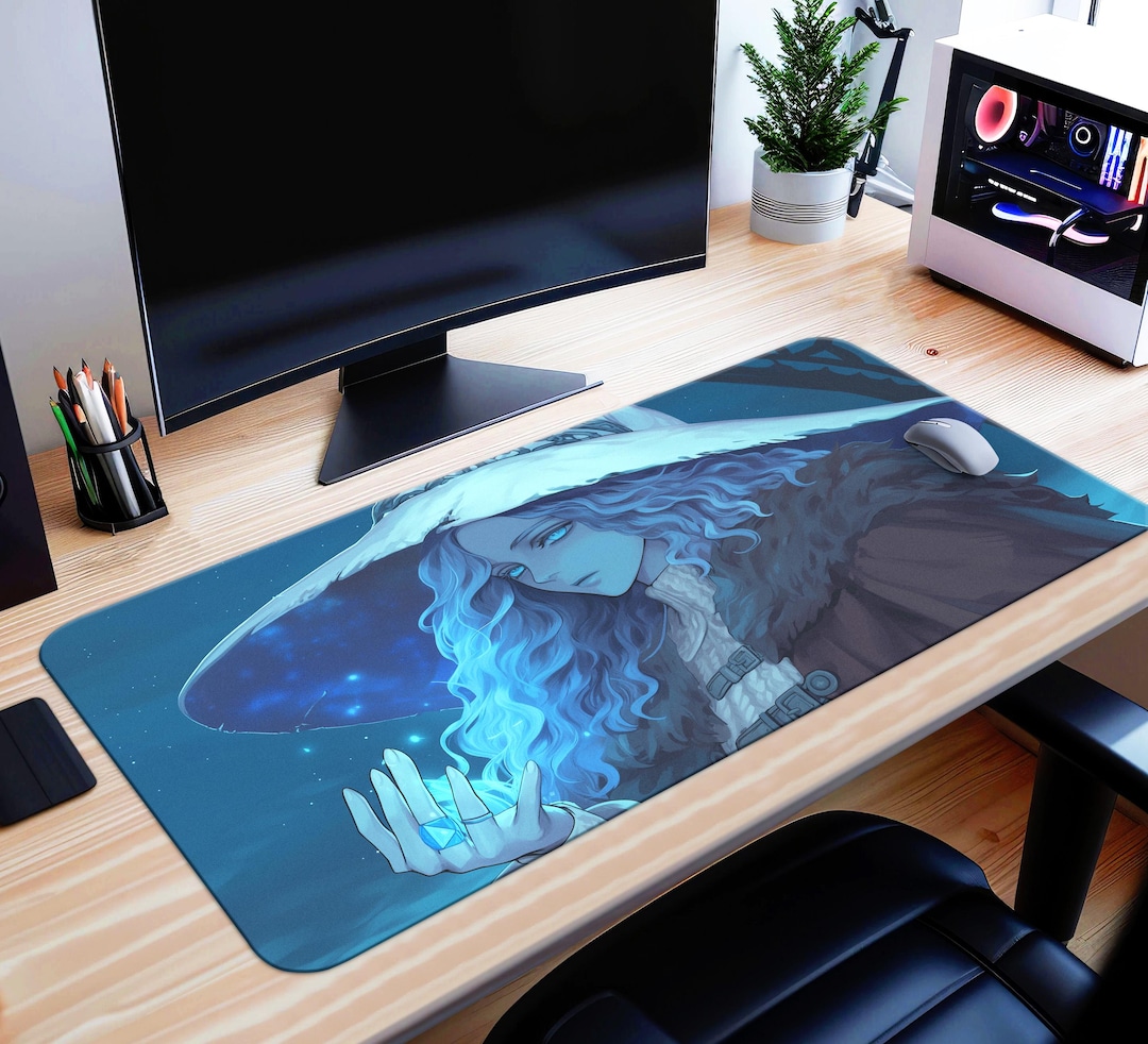 Elden Ring Desk Mat Ranni the Witch Mouse Pad, Lands Between Mouse Pad ...
