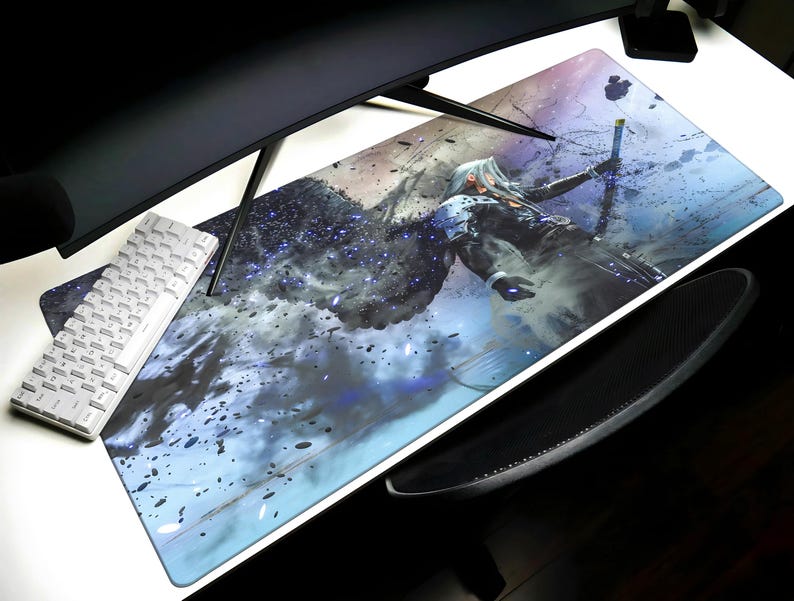 Sephiroth FFXIV Desk Mat Final Fantasy XL Mouse Pad, FF7 Sephiroth Play ...