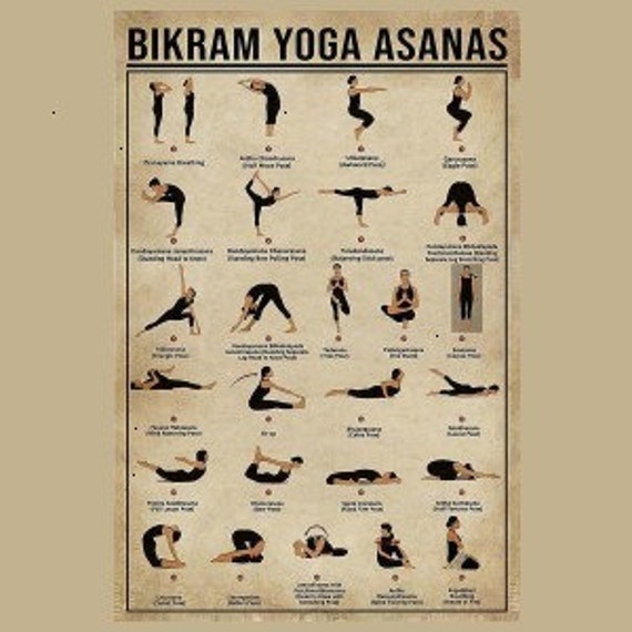 Bikram Yoga Poses For Beginners Printable