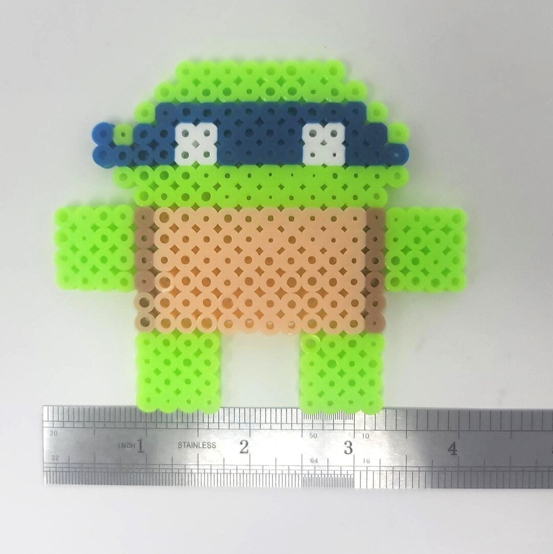 4" Turtle Ninja Fuse Beads - Custom Made - Etsy