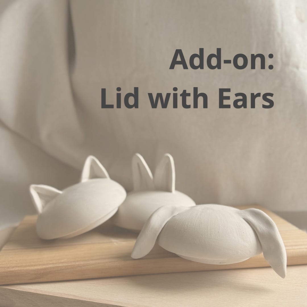 Add-on: Lid With Ears, Urn With Tail - Etsy