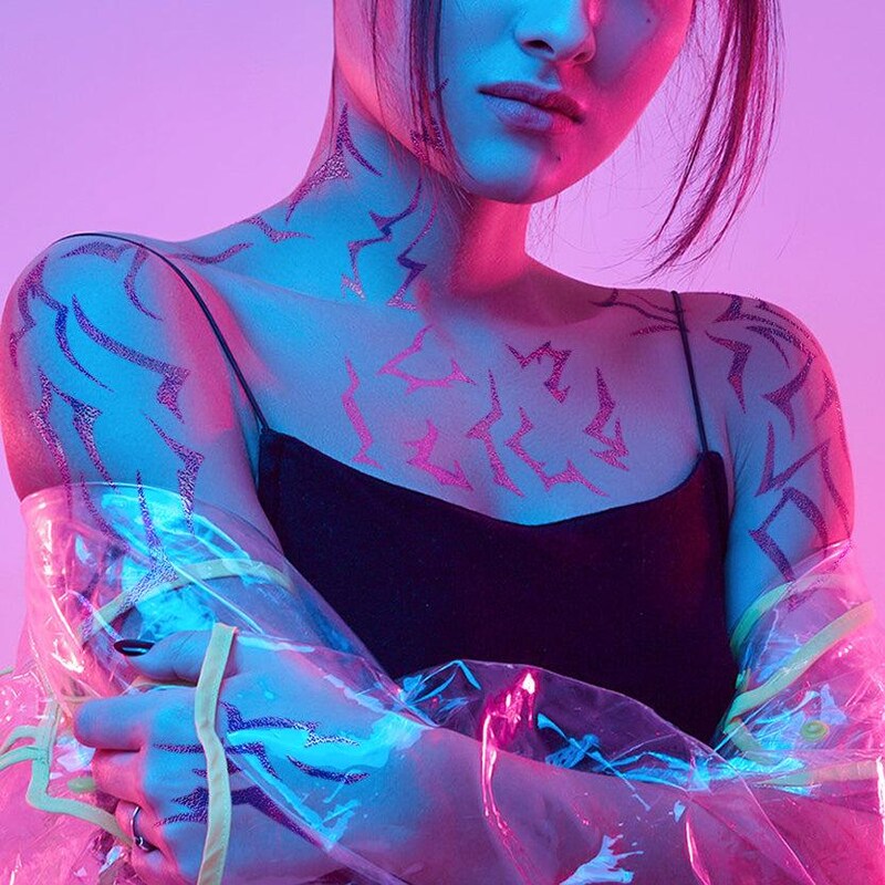 Kpop Demon Hunters Patterns Temporary Tattoos - Etsy